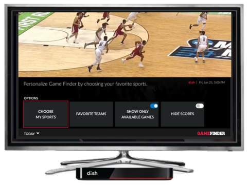 Easily Find Your Game With DISH Network's Game Finder Feature